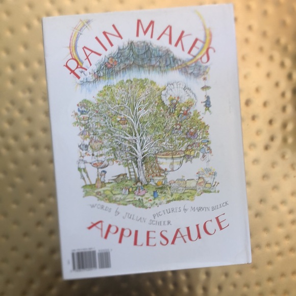 Other | Rain Makes Applesauce Hardcover Childrens Book By Julian Scheer ...